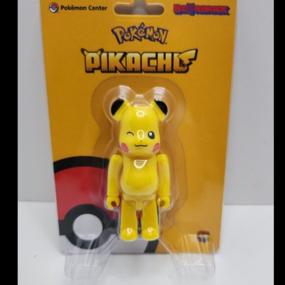 Toys | New Medicom Bearbrick Female Pikachu Pokemon Center Berbrick 10 ...